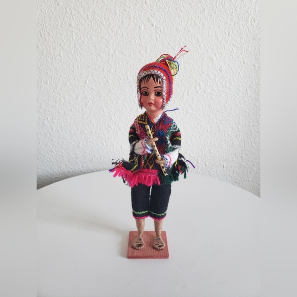 Handmade | Art | Vintage Handmade National Doll Peruvian Doll Peruvian ...
